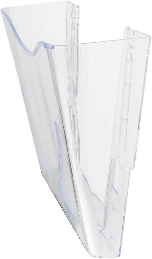 Sleek Professional Look Clear Booklet Display Stand, Wall-Mountable ...