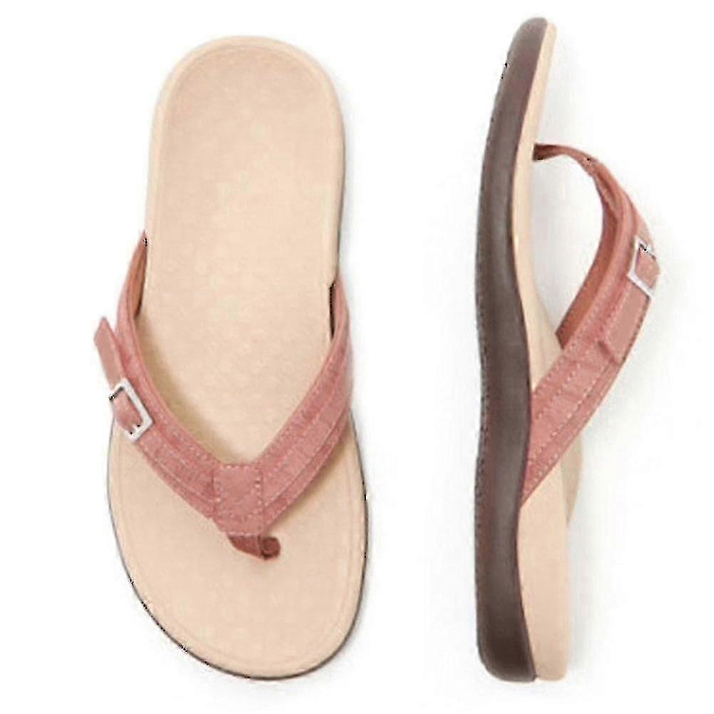 Vionic Thong Sandals With Buckle Women Casual Non-slip Flip-flop Beach ...