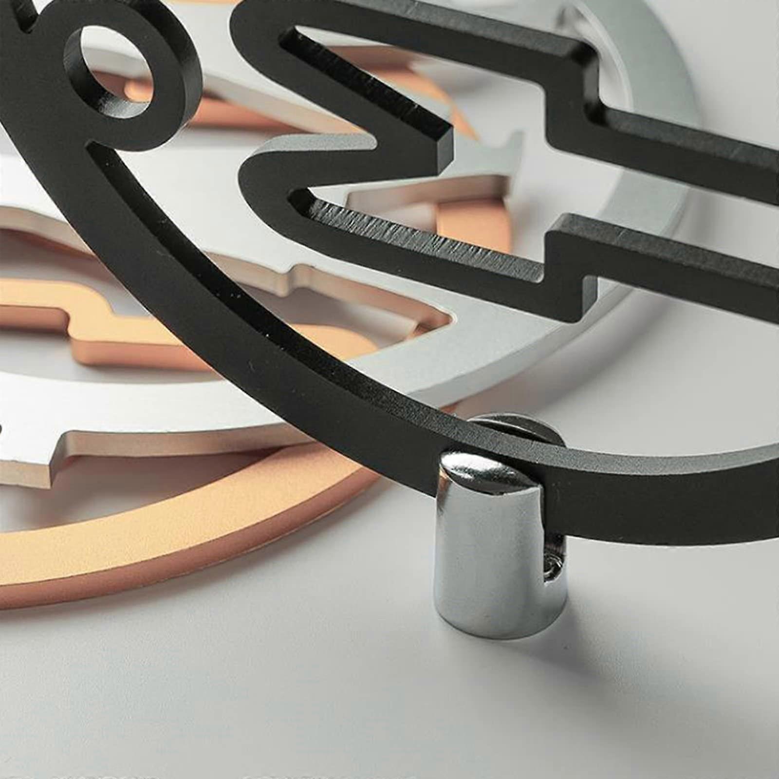 Hollow Acrylic Restroom Sign Stylish Washroom Symbol Signage for Hotel ...