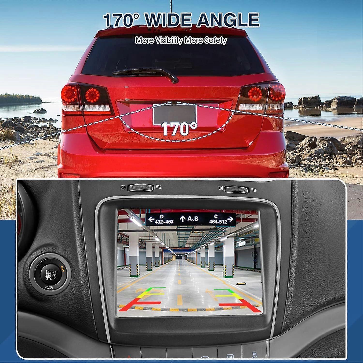 2025 Newest Rear View Assist Camera for 2011-2020 Dodge Journey Safe ...