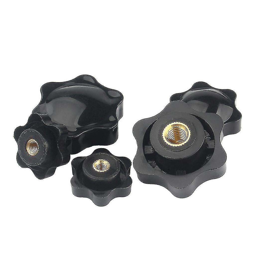 10 Pcs M5/m6/m8/m10 Female Thread Hex Shaped Head Clamping Screw Knob ...