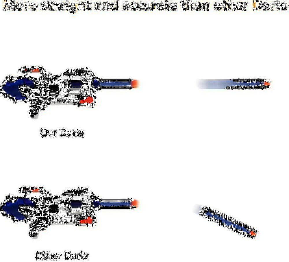 2.8" Refill Darts Foam Arrows Ammo Pack For Nerf N-strike Elite Series ...