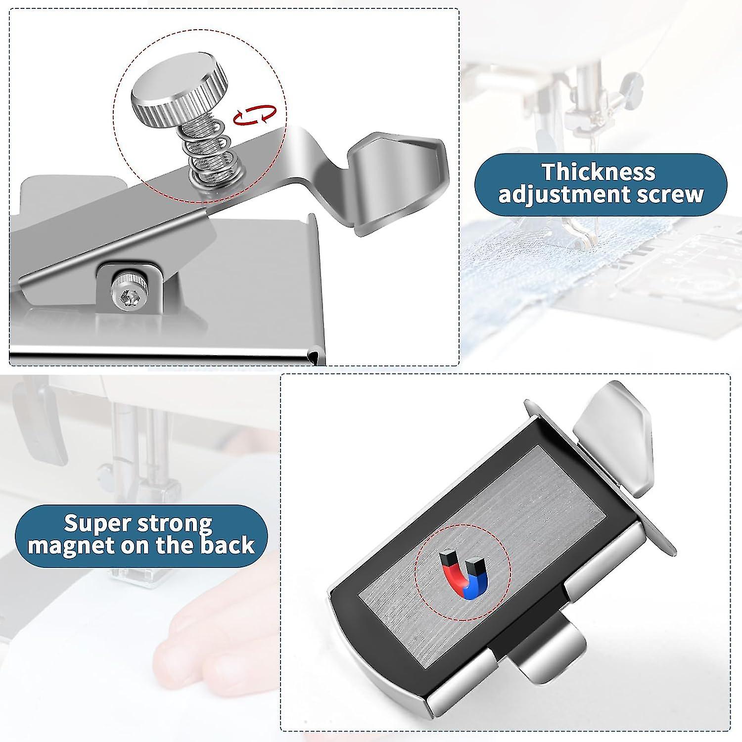 Magnetic Seam Guide For Sewing Machine, Magnetic Sewing Guide With Clip ...