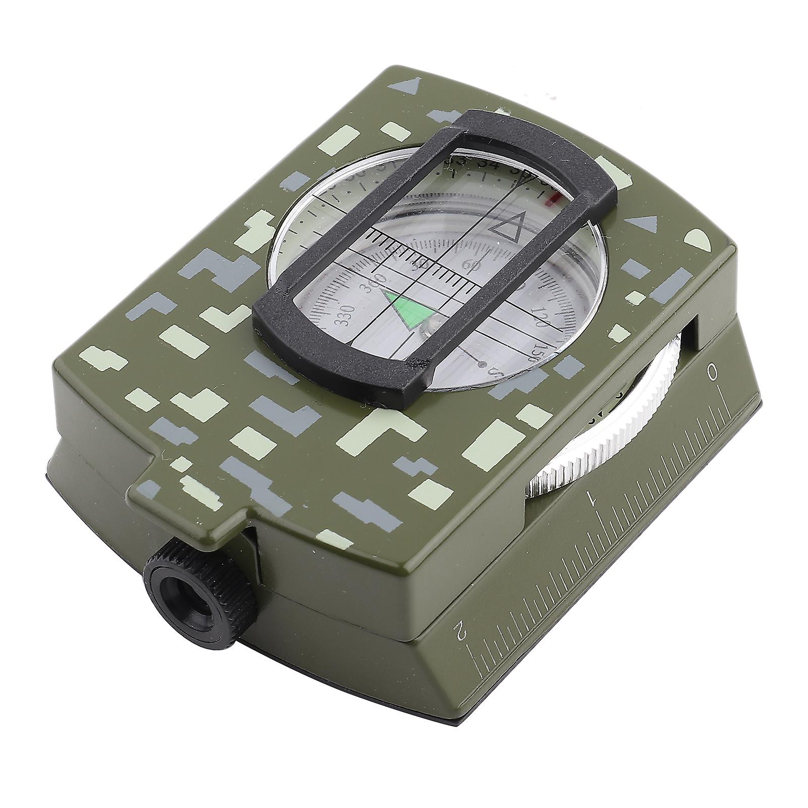 Camouflage Military Waterproof Lensatic Compass with Luminous Sighting ...
