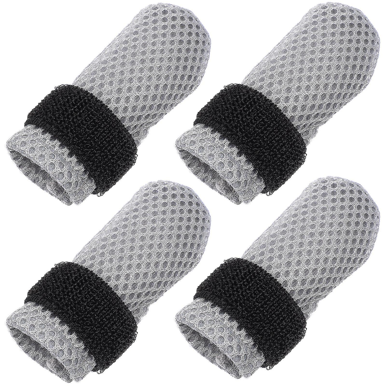 4 Pcs Cat Foot Covers Anti-scratch Cat Feet Covers Kitten Paw Sleeves ...
