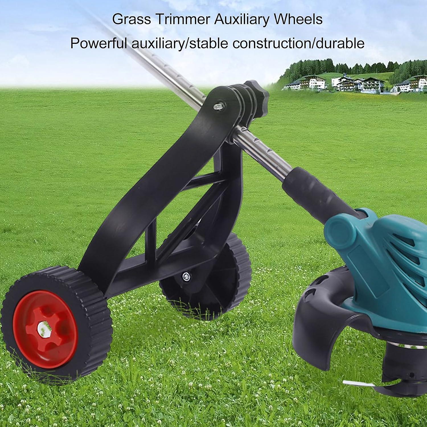 Adjustable String Trimmer Support Wheel, Weed Wacker Wheel, Auxiliary ...