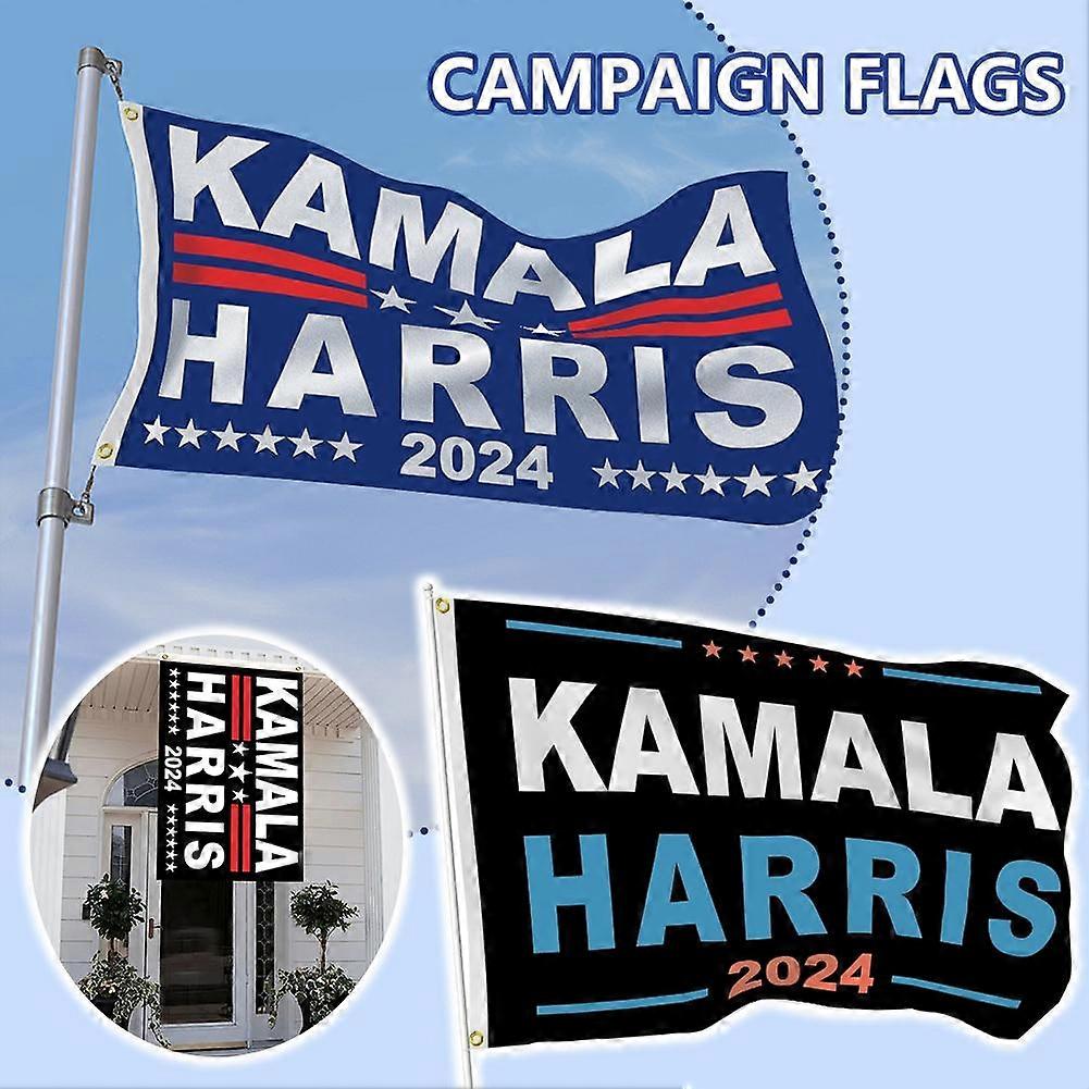 Kamala Harris 2024 Flag 3x5 Ft Harris for President Flags with Brass ...