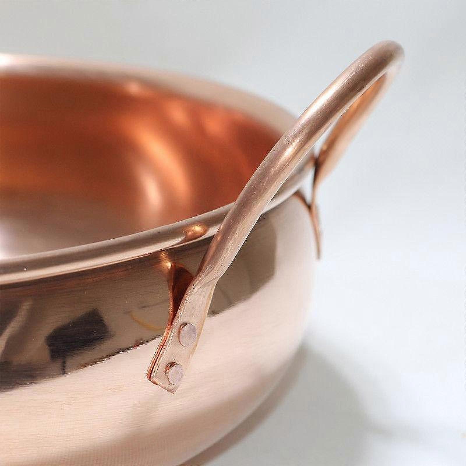 Divided Hot Pot Cooking Pot with Divider Household 2 Handles Shabu ...