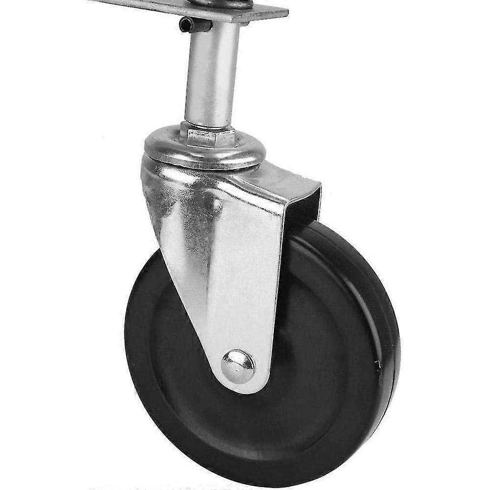 455654 100mm Spring-loaded Gate Castor Wheel 57kg Load Capacity | Fruugo UK