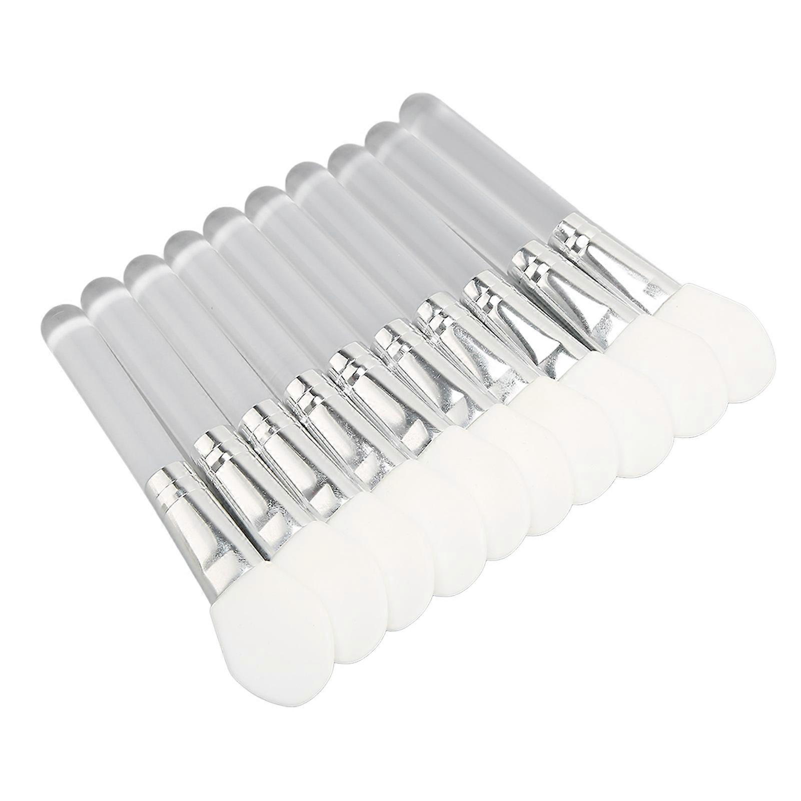 10pcs Silicone Mask Brush Transparency Mini Short Handle Soft Diy Mask ...