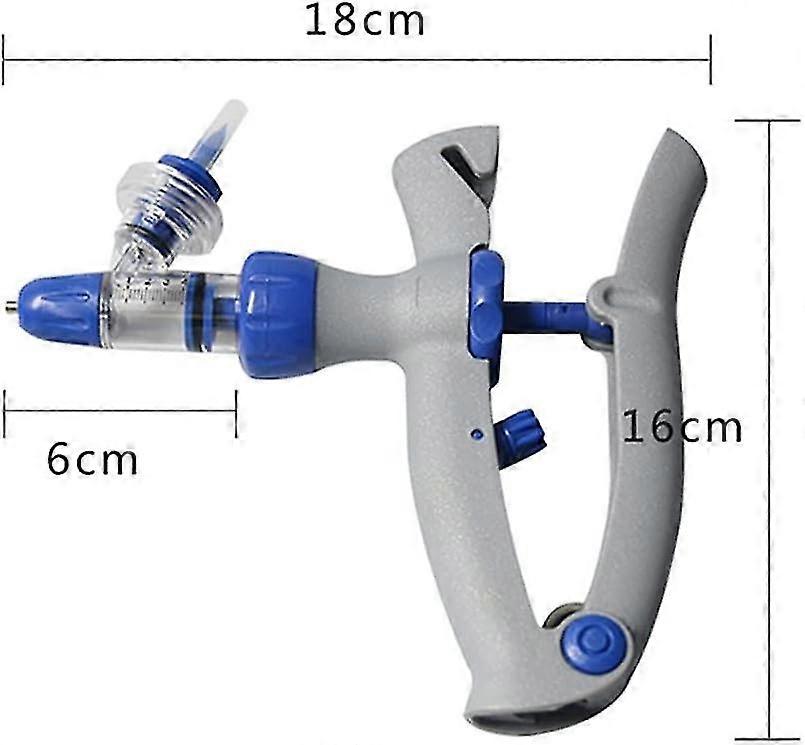 Animal Syringe Injector, 2mlautomatic Continuous Syringe For Pig Cow ...