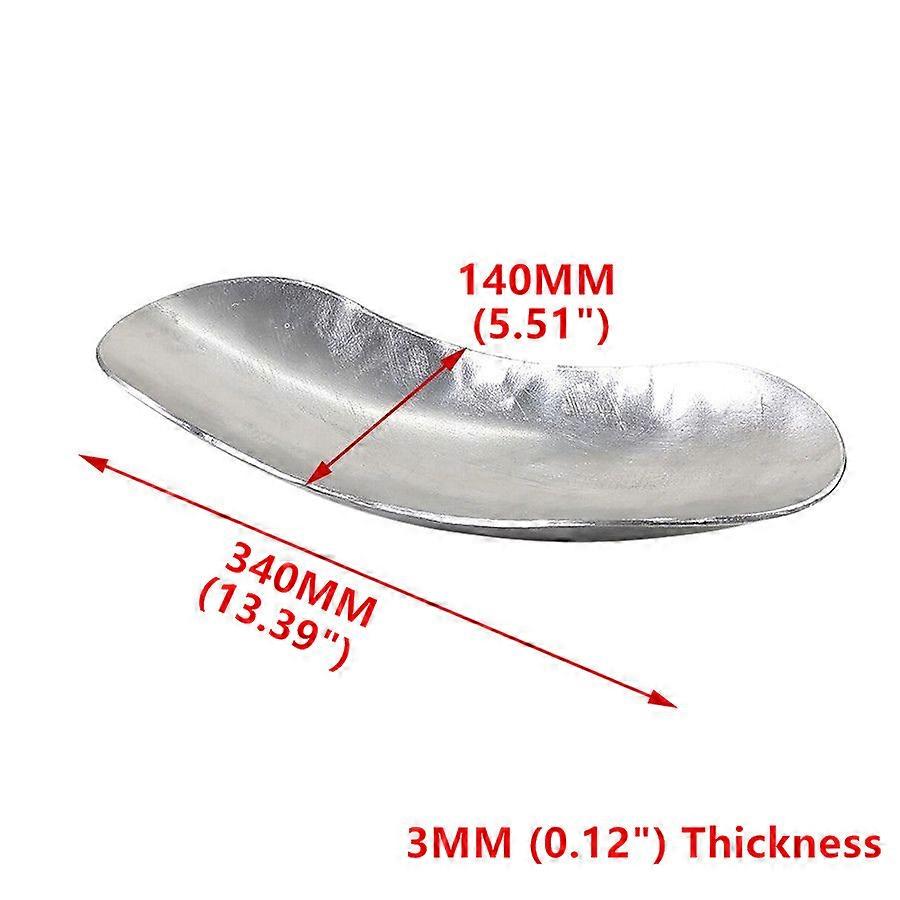 Metal Unpainted Silver Universal Motorcycle Mudguard Scooter Short ...