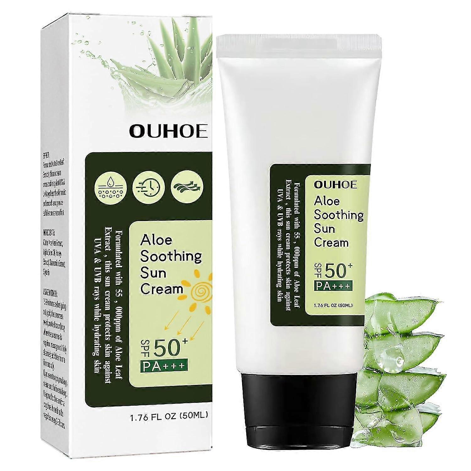 Aloe Vera Soothing Sunscreen SPF 50 PA+++, Aloe Vera Soothing Sunscreen ...