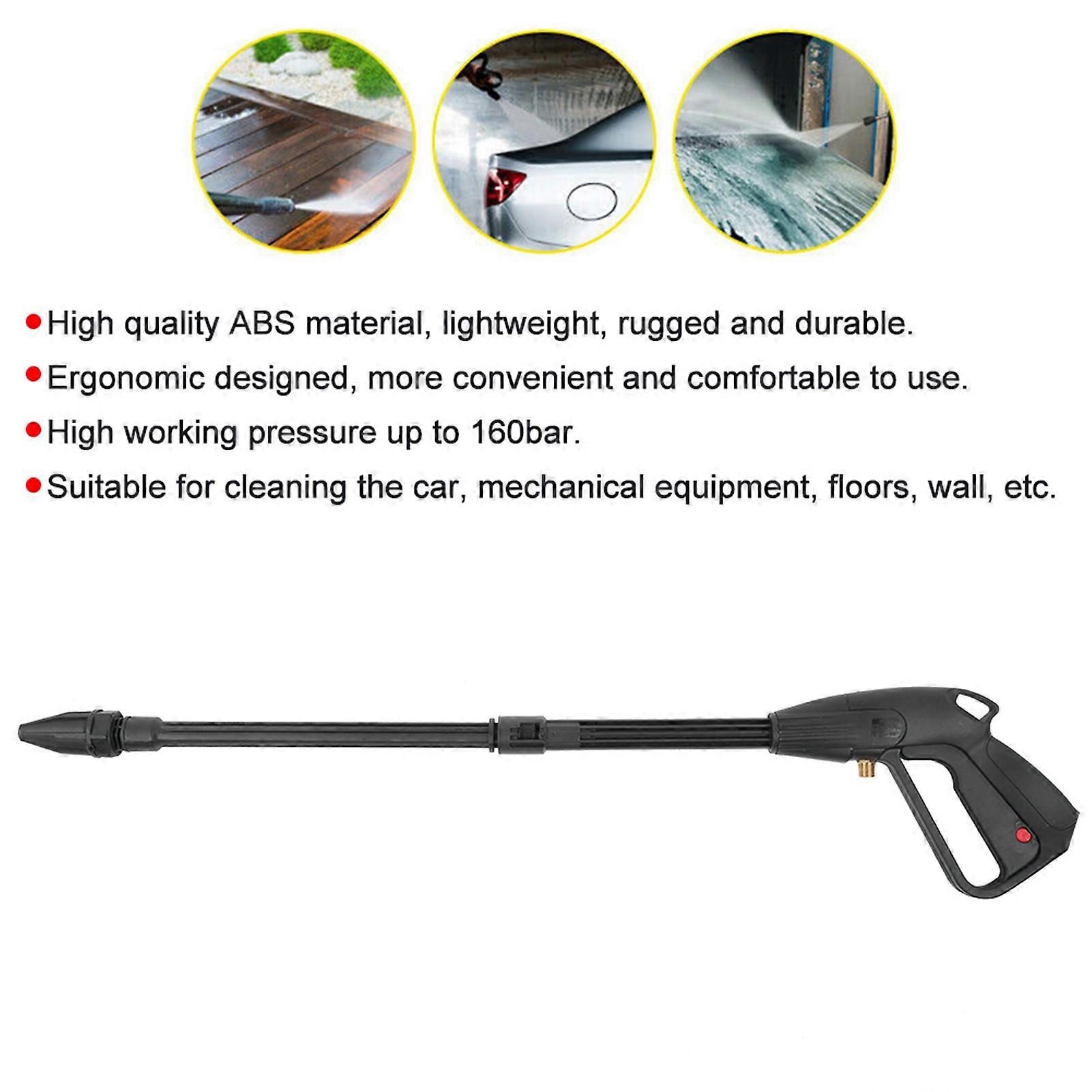160bar High Pressure Washer Spray Gun Trigger Jet Car Care Washing ...