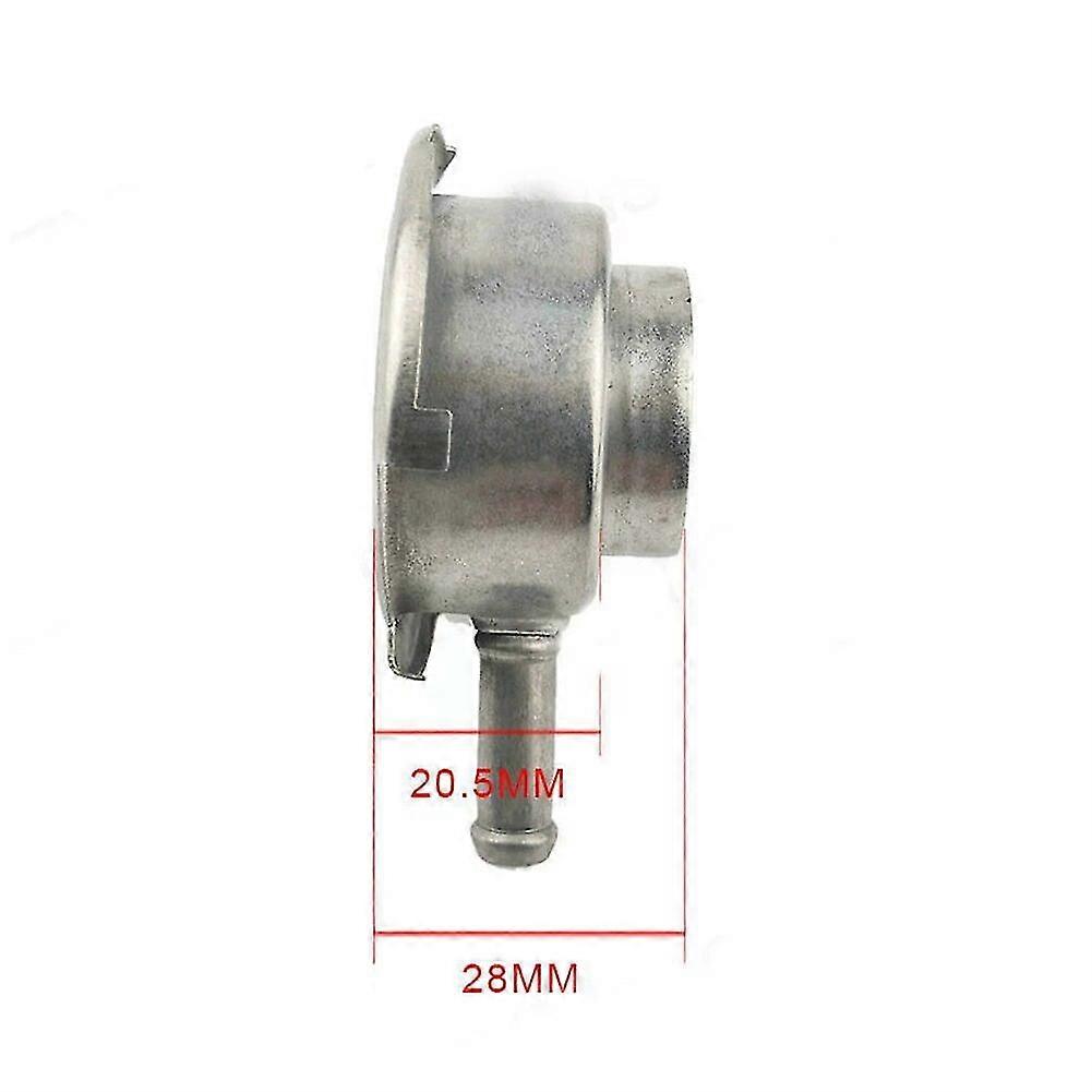 Water Inlet Stainless Steel Radiator Filler Neck 220 /56mm OD Steel ...