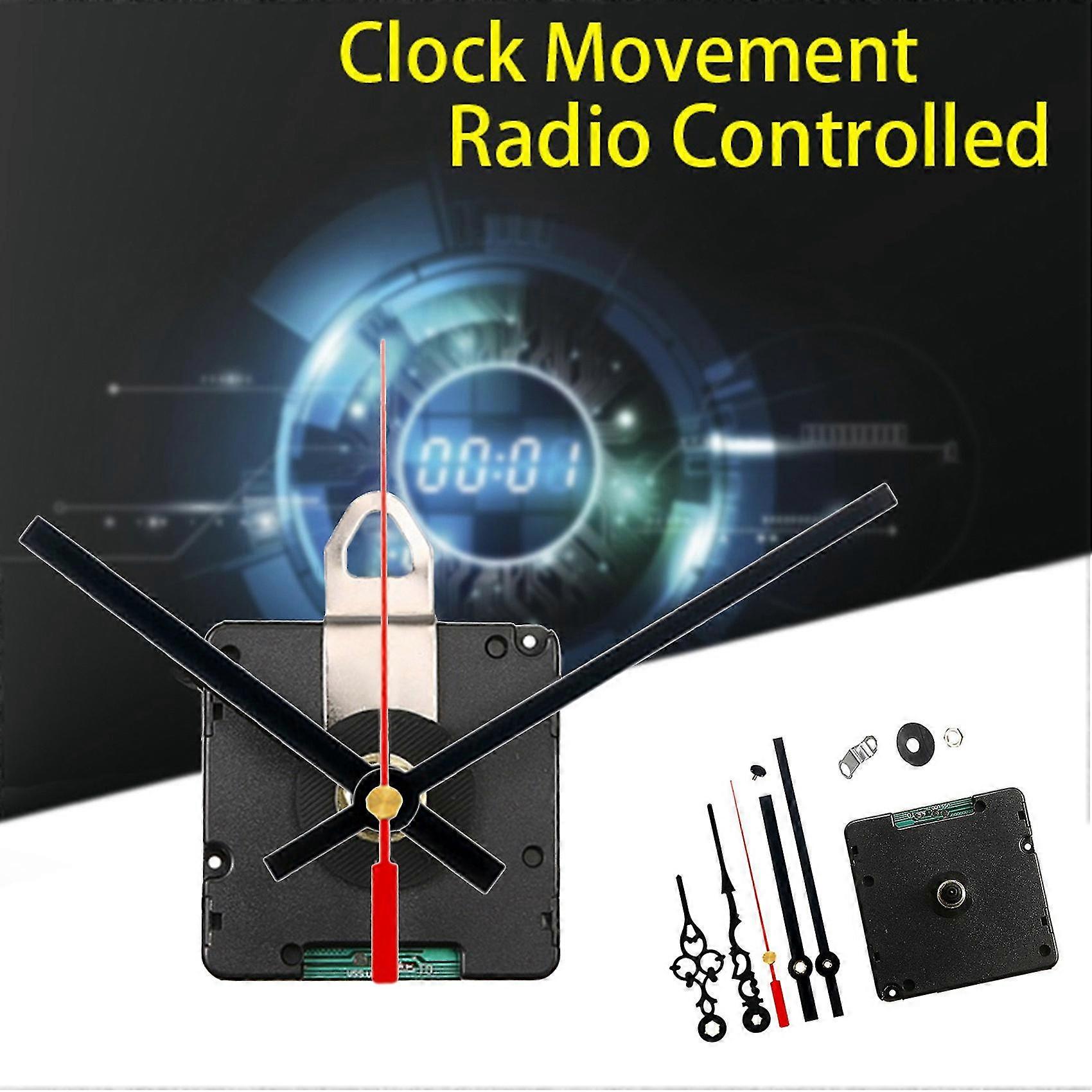 Silent Radio Controlled DIY Clock Movement Mechanism DCF Signal Mode ...