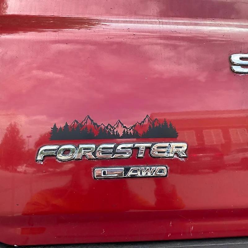 Mountain And Trees SUV Trucks Decals Car Emblem Logo Decor Graphic ...