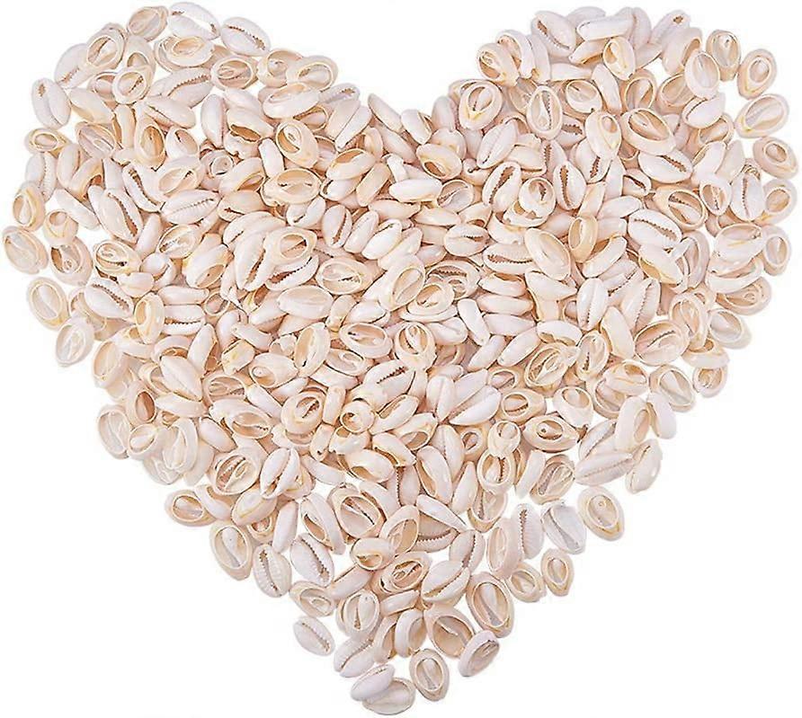 470pcs/500g Mixed Natural Spiral Cowrie Shell Beads Beach Seashells ...