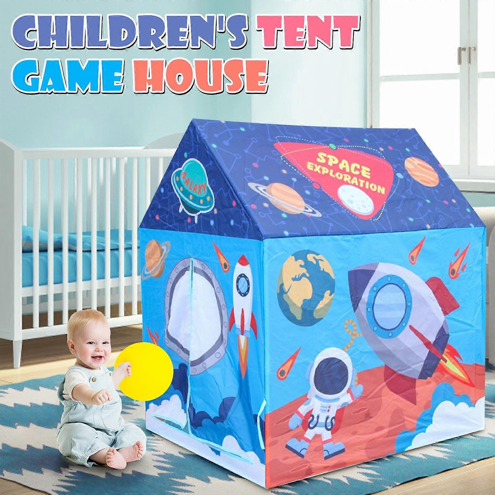 Bluey Toys Spel Huis Kinderen DIY Tent Spelen Tent Kinderen Doen alsof ...