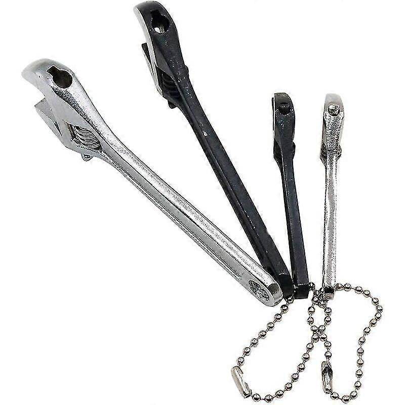 Mini Steel Adjustable Wrench 10cm Small Jaw Wrench Hand Spanner Tools ...