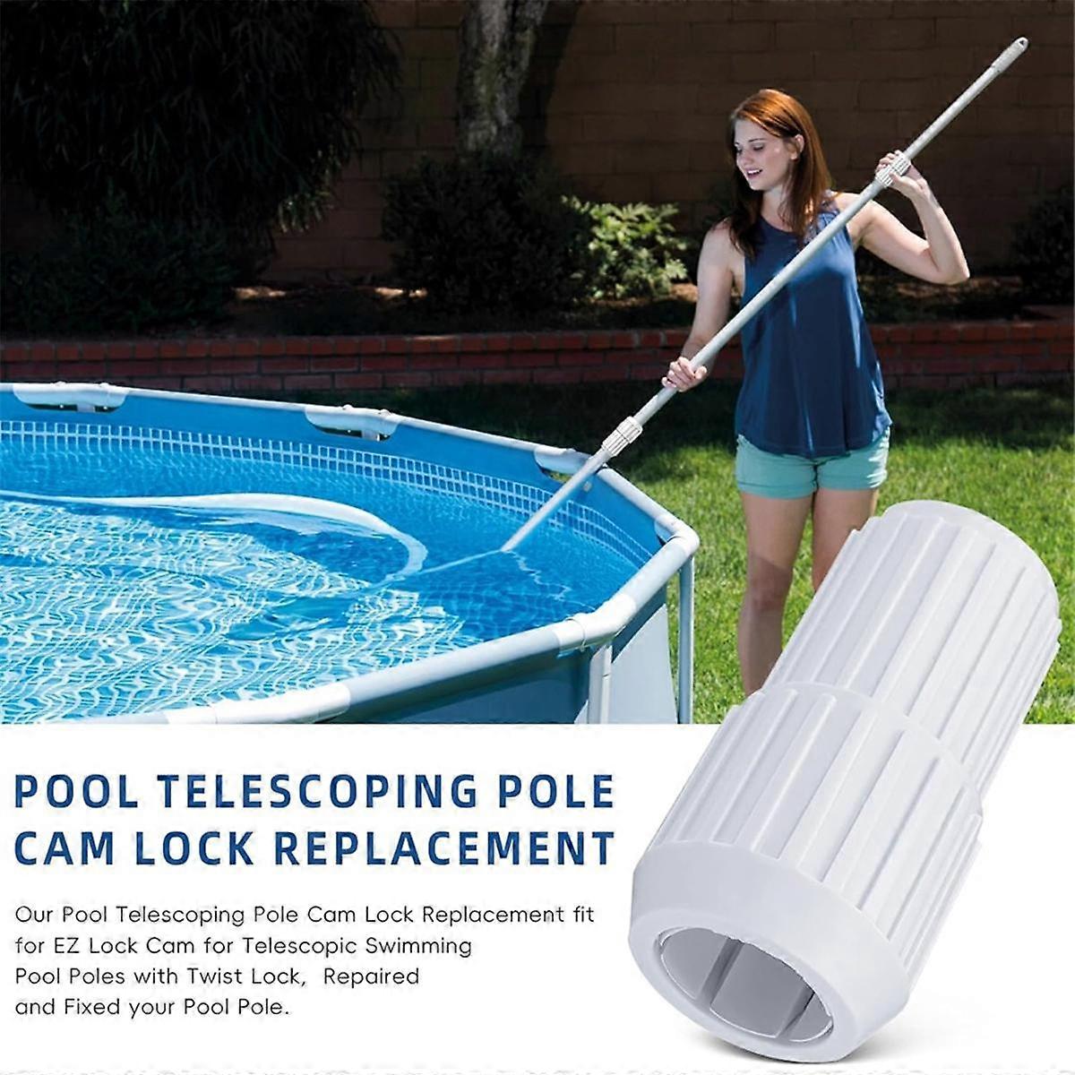2 Pcs Pool Telescoping Pole Cam Lock Replacement for EZ Lock Cam for ...