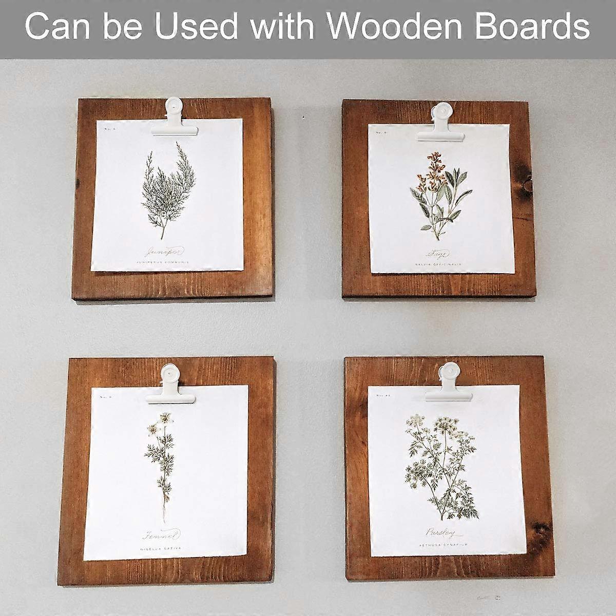 10 Pack Large Bull Binder Paper Clips Metal Hinge Clip for Crafts Bags ...