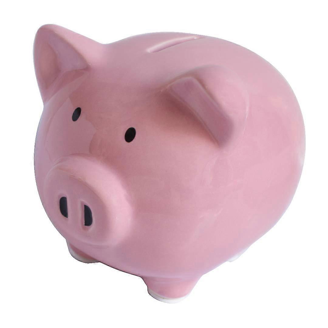 Pink Piggy Banks, Piggy Bank for Girls Boys Kids A New for White Piggy ...