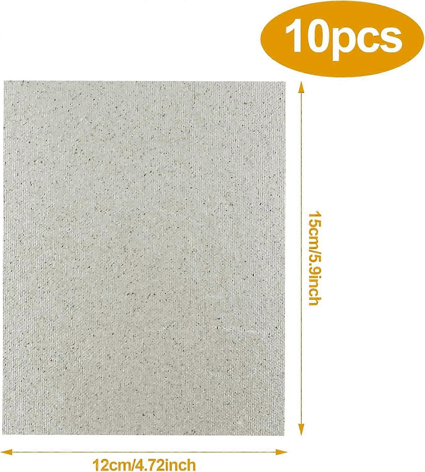 10 Pack Microwave Mica Sheets, 12 x 15 cm, Waveguide Cover, Microwave ...