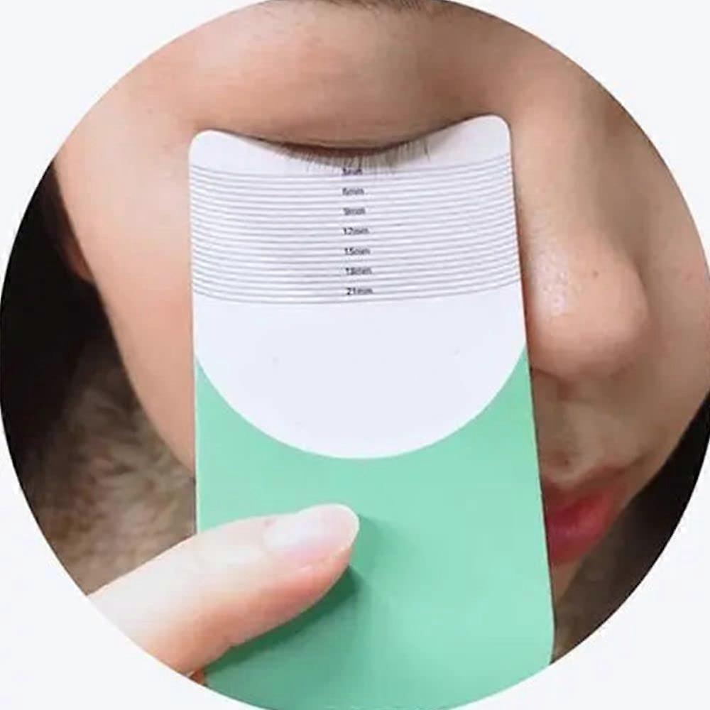 30pcs Eyelash Ruler Eyelash Stencils Ruler for Measure Eyelashes Length ...