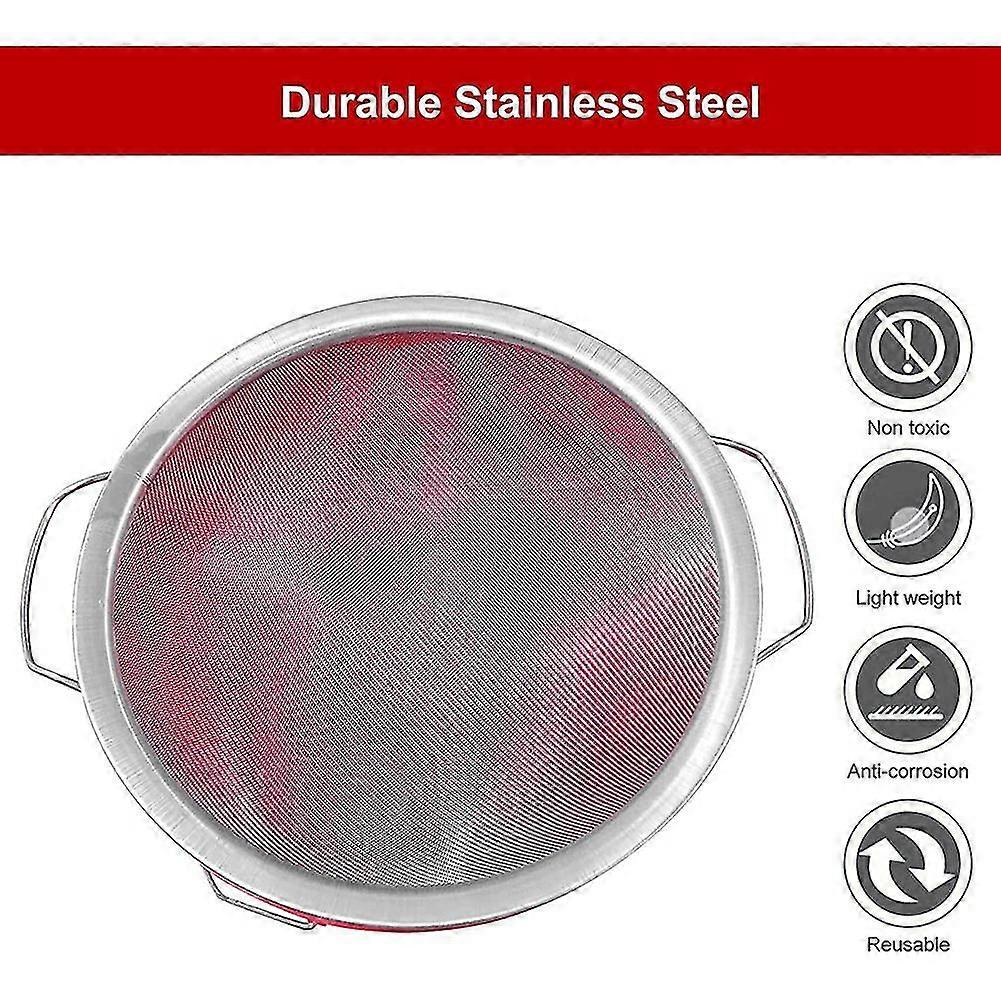 Paint Strainer Mesh Stainless Steel Paint Emulsion Funnel Filter Cover ...