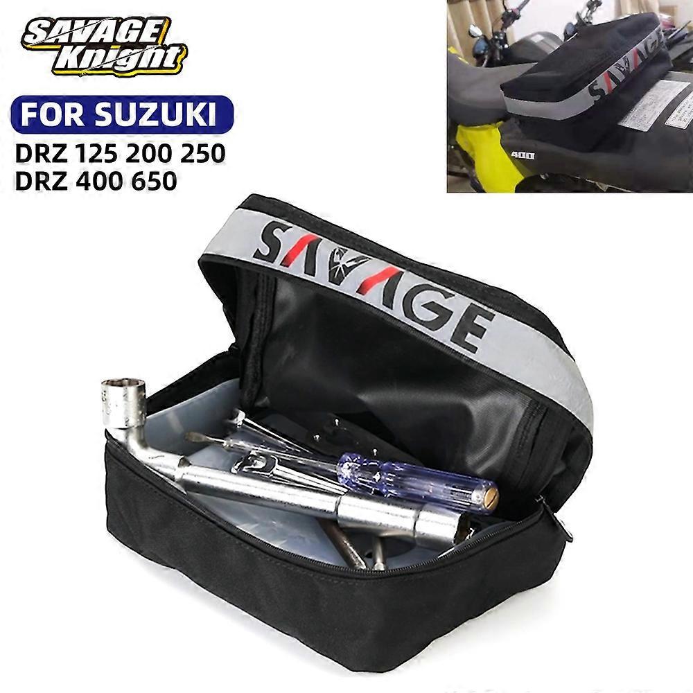DRZ DR Tail Bag Tool Bag For SUZUKI DRZ125L DRZ250 DRZ400 S/SM/E ...