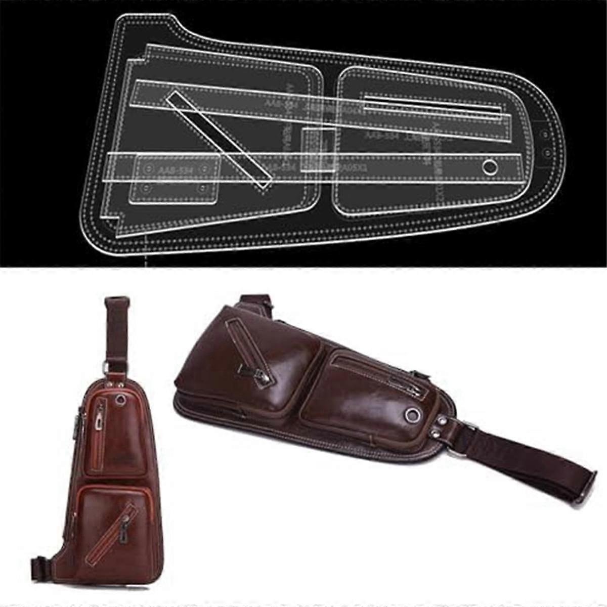 Sling Bag Acrylic Template,Leather Pattern Acrylic Leather Templates ...
