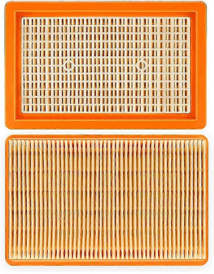 Pack Wd6p Replacement Flat Pleated Filter Karcher Mv4 Mv5 Mv6 Wd4 Wd5 ...