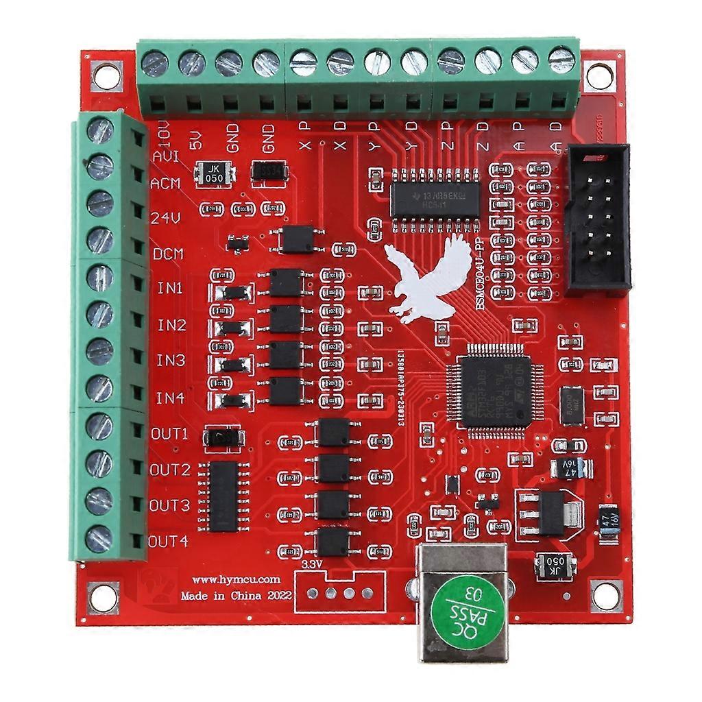 4 Axis Mach3 Stepper Motor Motion Controller Card Breakout Board USB interface | Fruugo UK