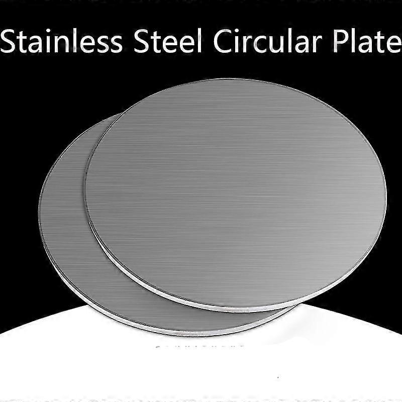 Stainless Steel Circular Plate 304 Disc Plate Circular Flat-plate Round ...