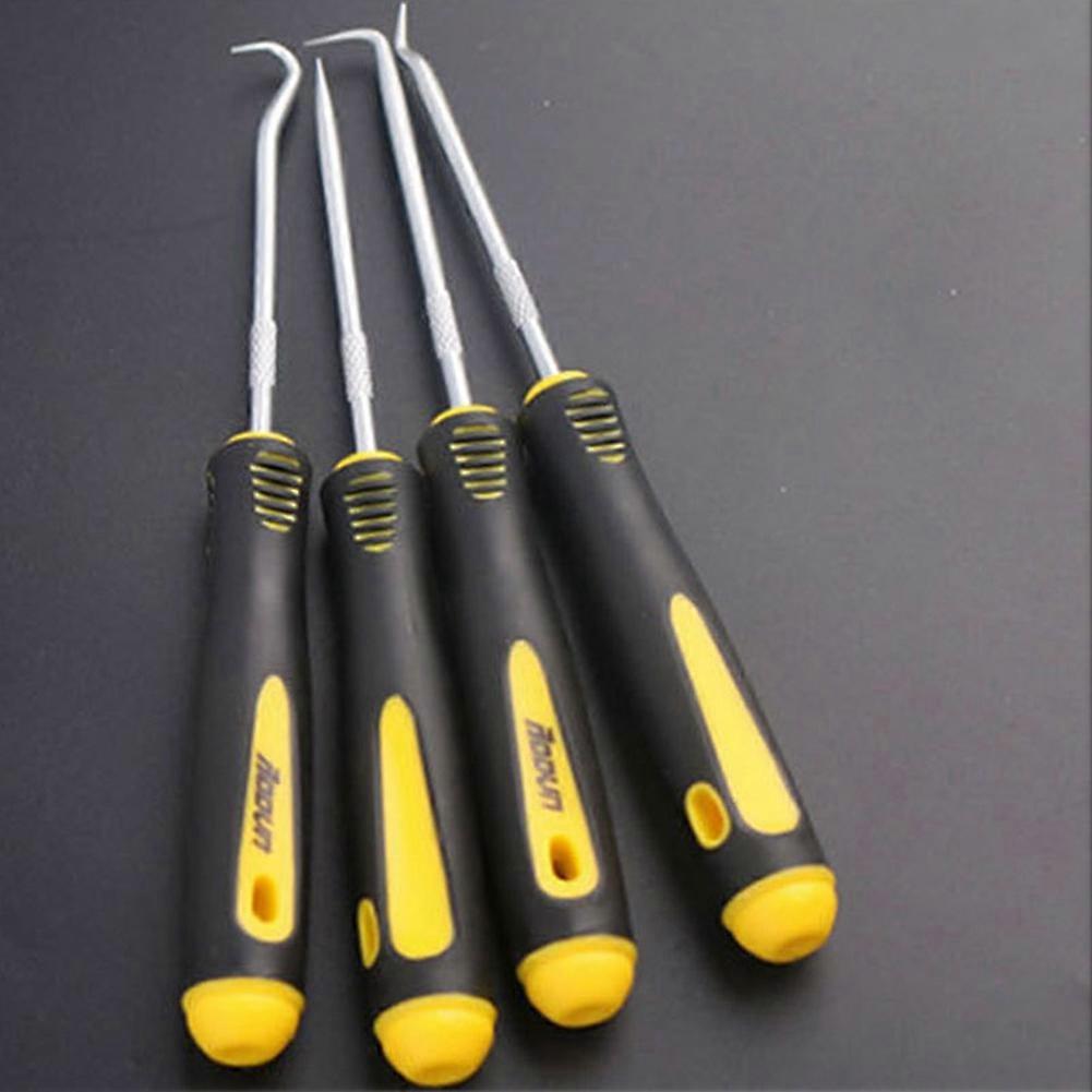 4Pcs O-Ring Remover Hook Oil Seal Screwdriver Set Puller Extractor DIY ...