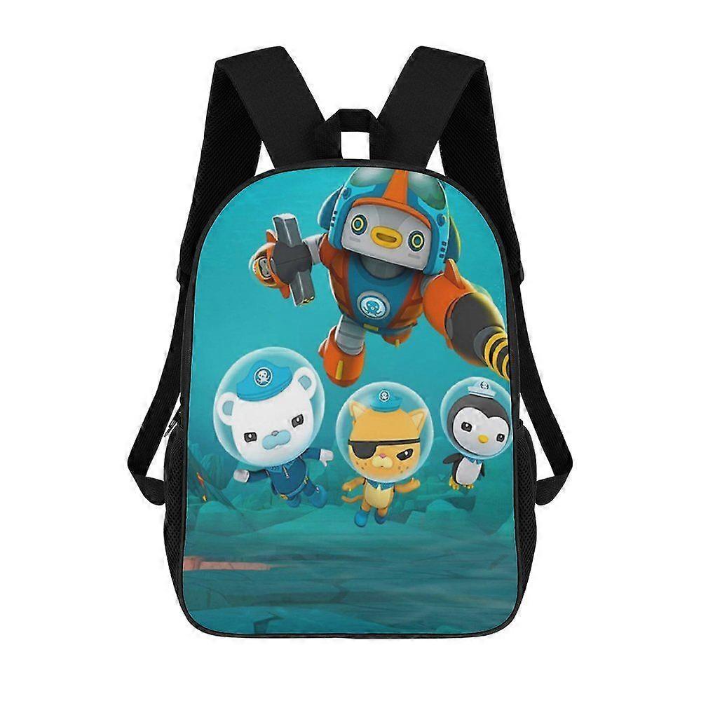 i106 The Octonauts Cartoon Backpack Casual Daypack School Bag Backpack ...