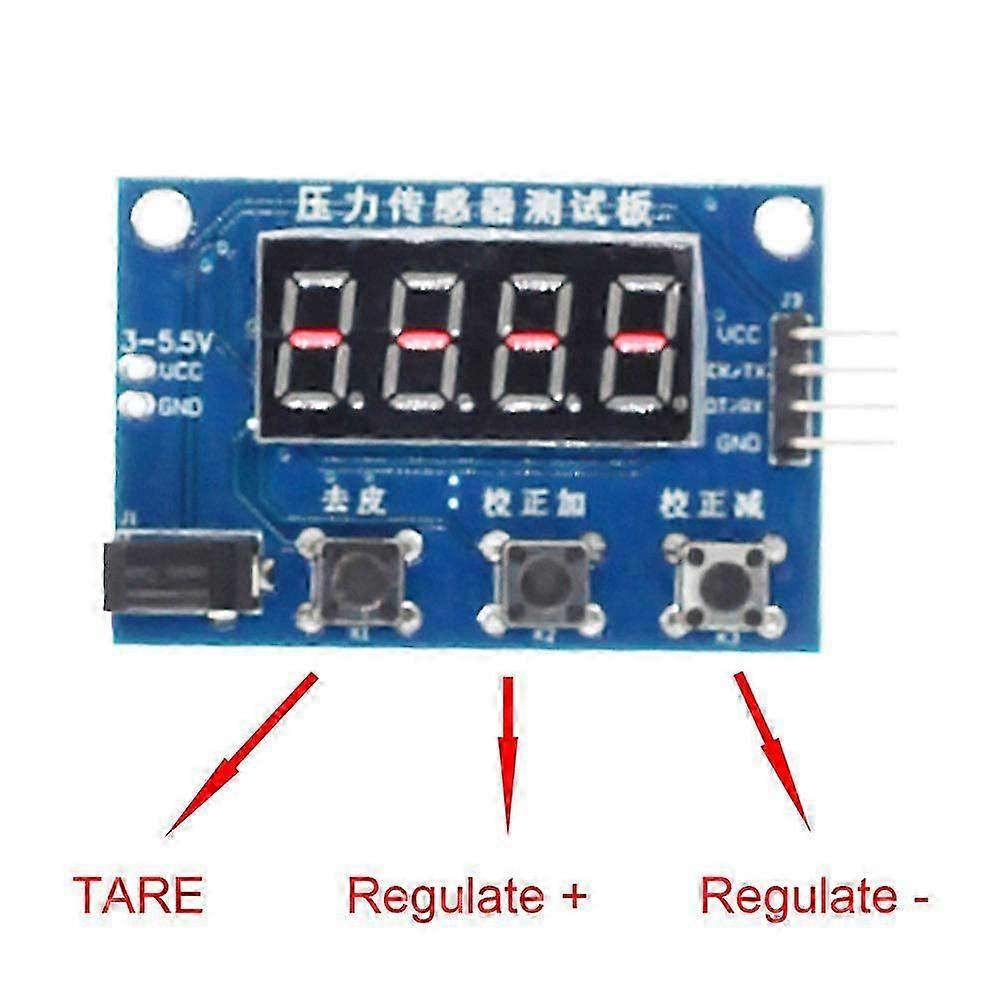 HX711 Weight Sensor Module Kit Digital Load Cell Weight Sensor A/D ...