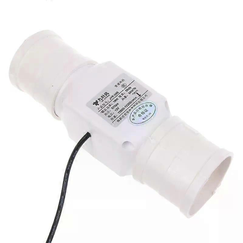 Inline Duct Fan 2 50mm Ventilation Exhaust Booster Quiet Fan Filter ...