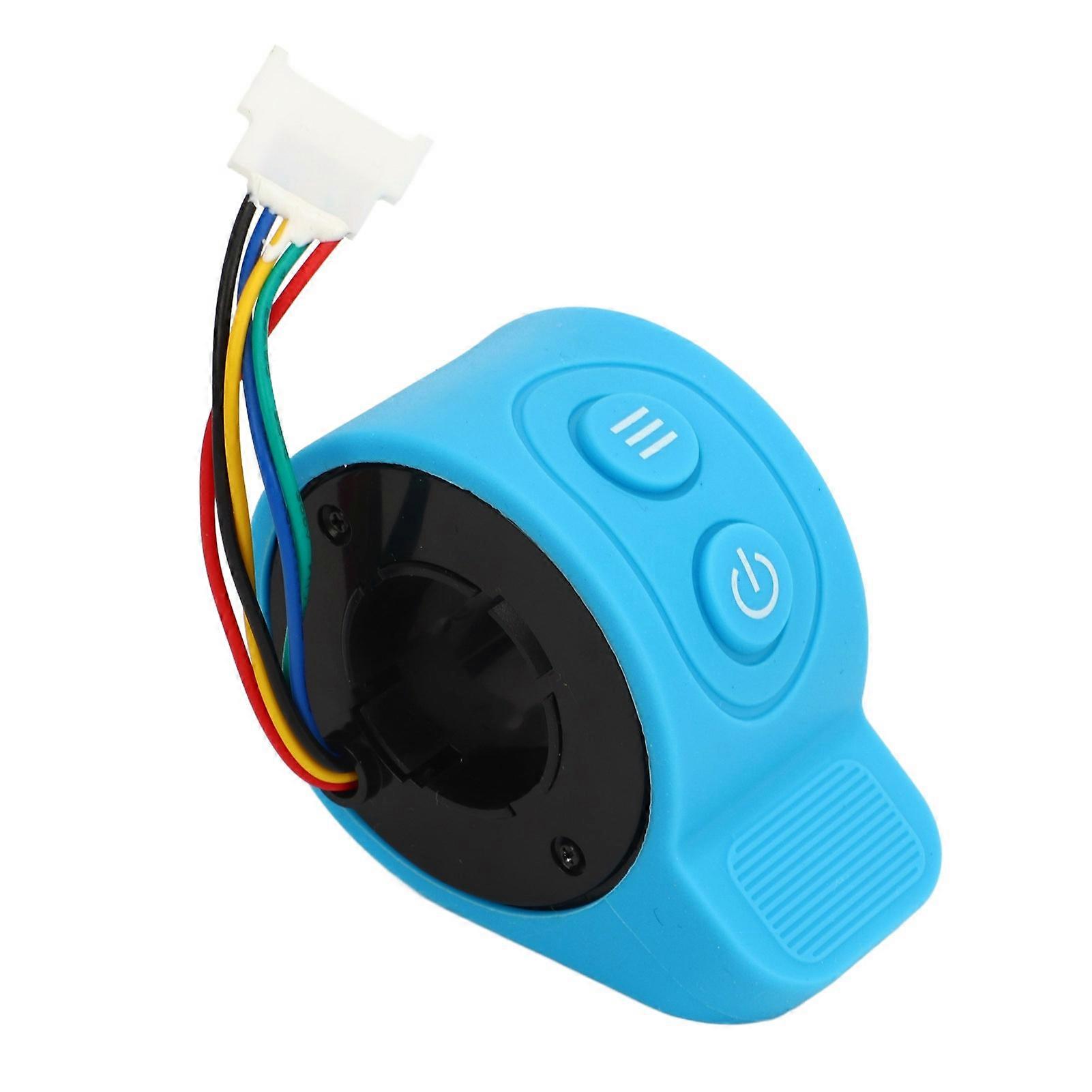 Electric Scooter Throttle Accelerator Sensitive Blue Electric Scooter ...