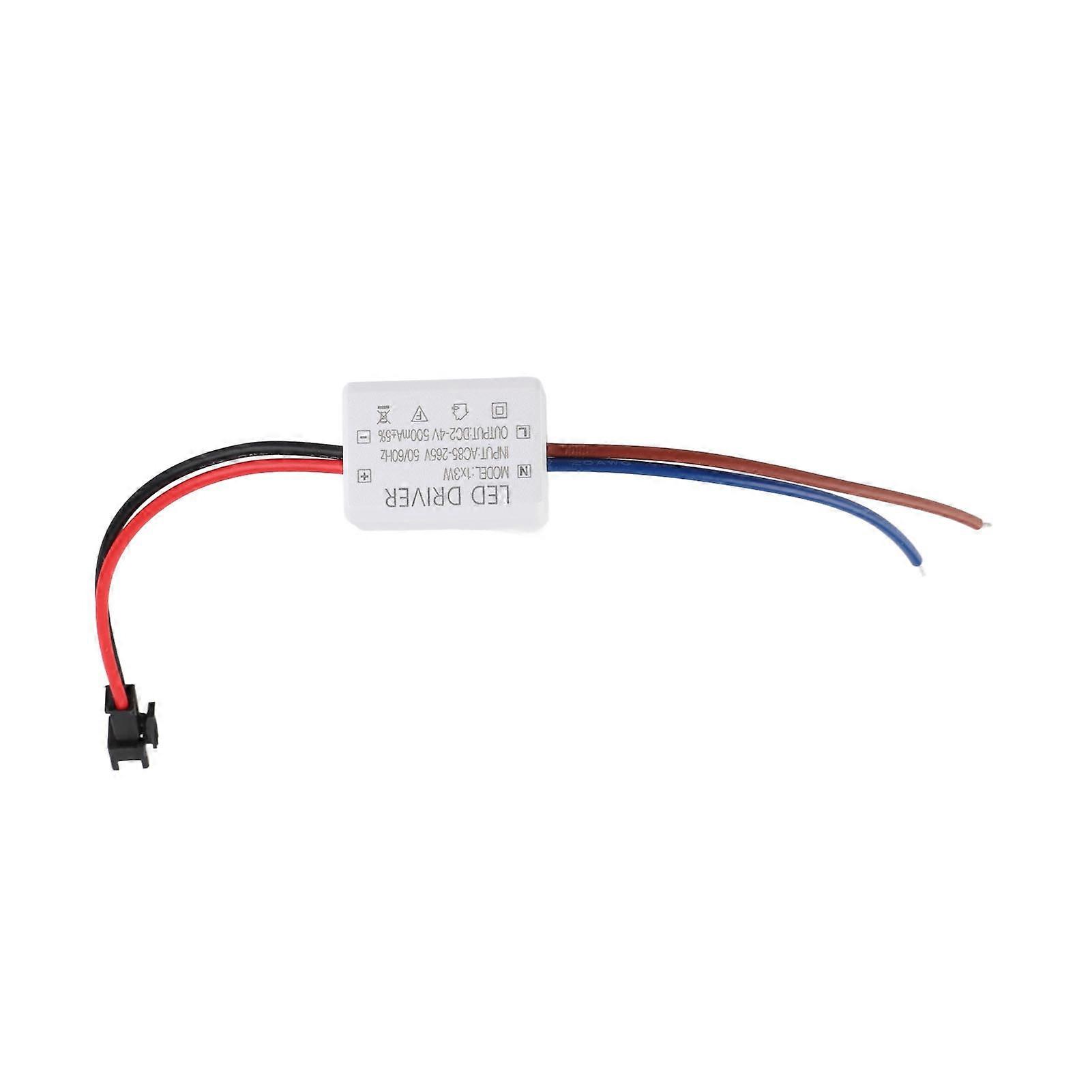 LED Driver Constant Current 500mA Input AC95-265V Output 2-4VDC Power ...
