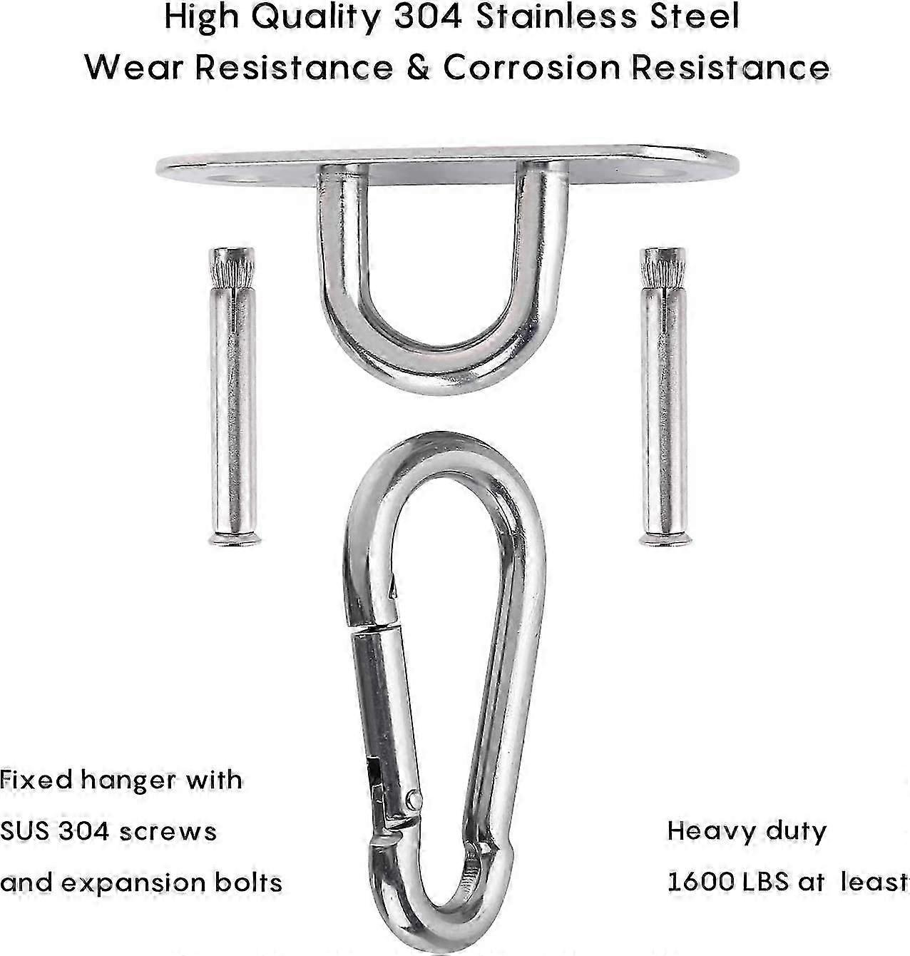 Ceiling Hook, 450KG Capacity Heavy Duty 304 Stainless Steel Ceiling ...