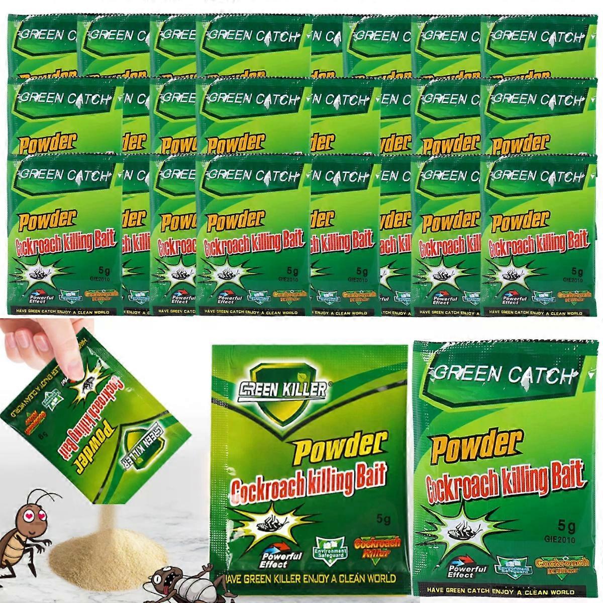 1-100pcs Effective Killing Cockroach Bait Powder Home Use Cockroach ...