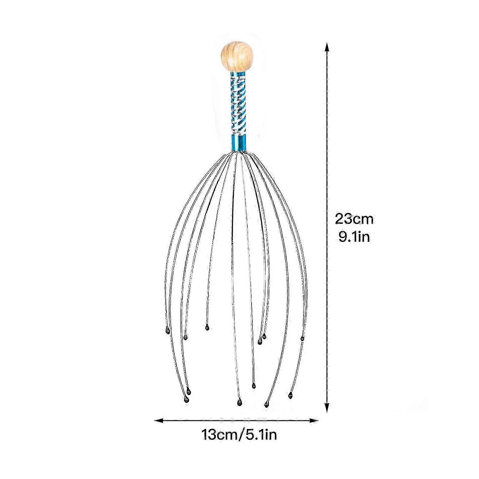Scalp Massager, Head Massager Scratcher Tingler with 20 Fingers, Hair ...