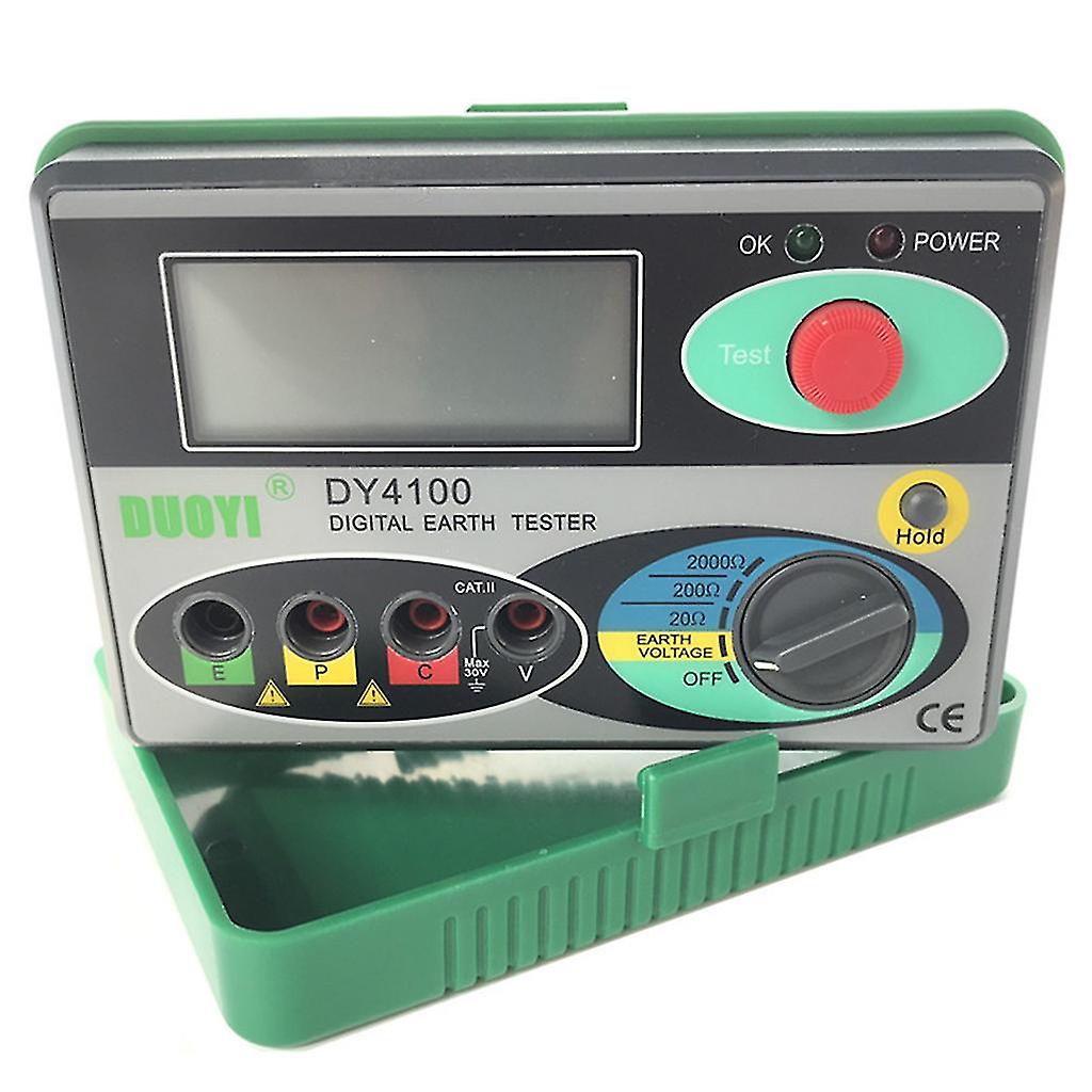 Earth Ground Meter Multimeter With Higher Accuracy Dy4100 Resistance ...