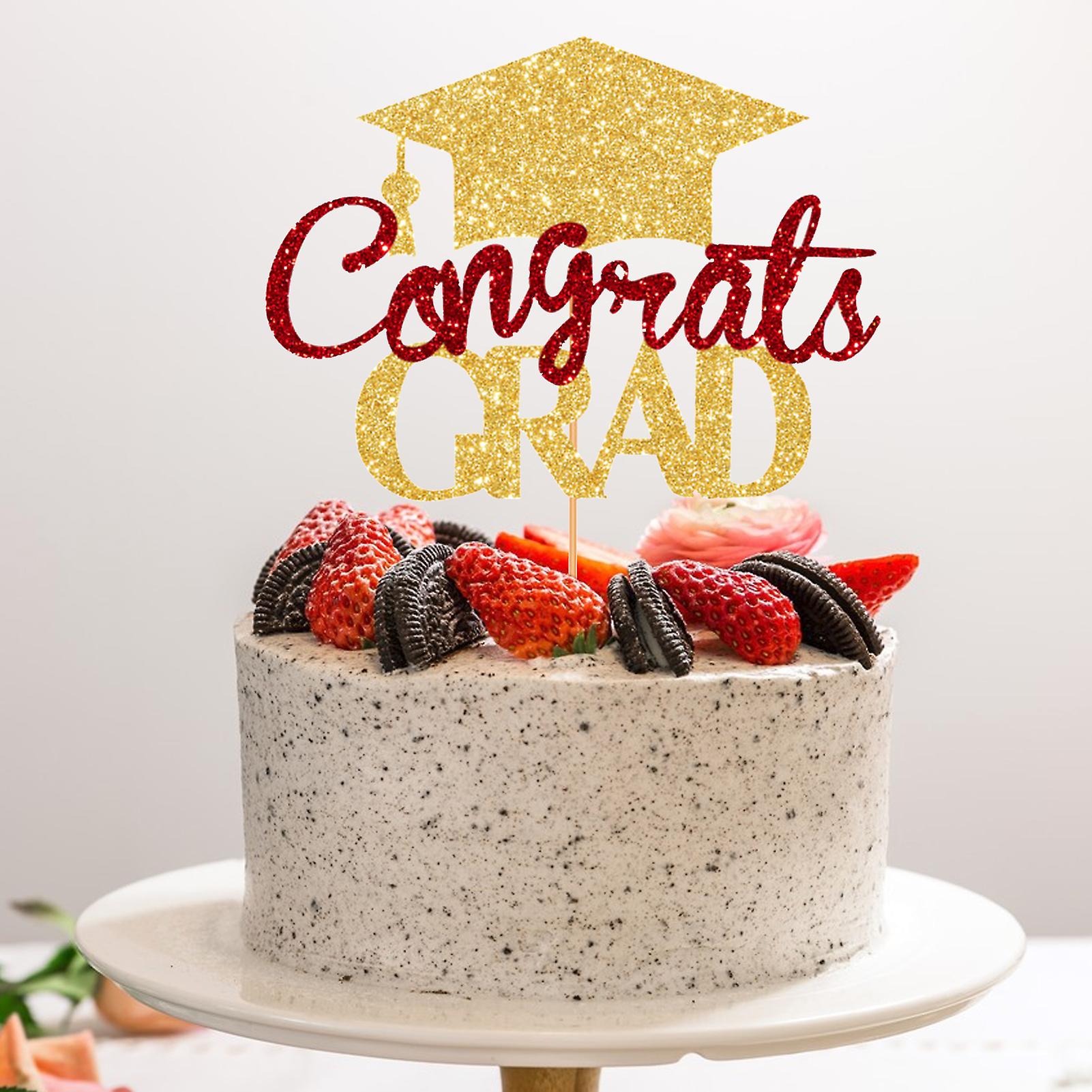 Congratulations 2024 Graduation Cake Topper Graduation Season Birthday ...