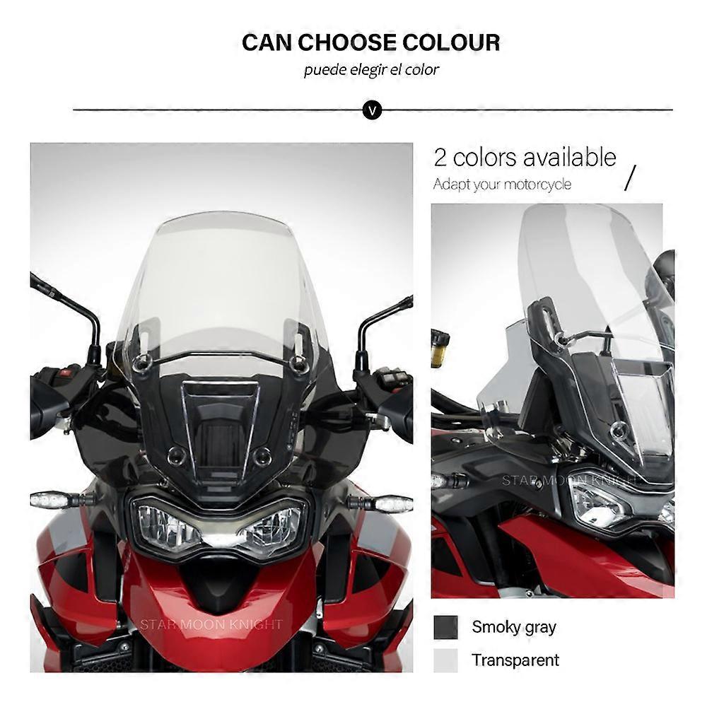 Motorcycle Side Deflector Windshield Windscreen Knee pads Wind Upper ...