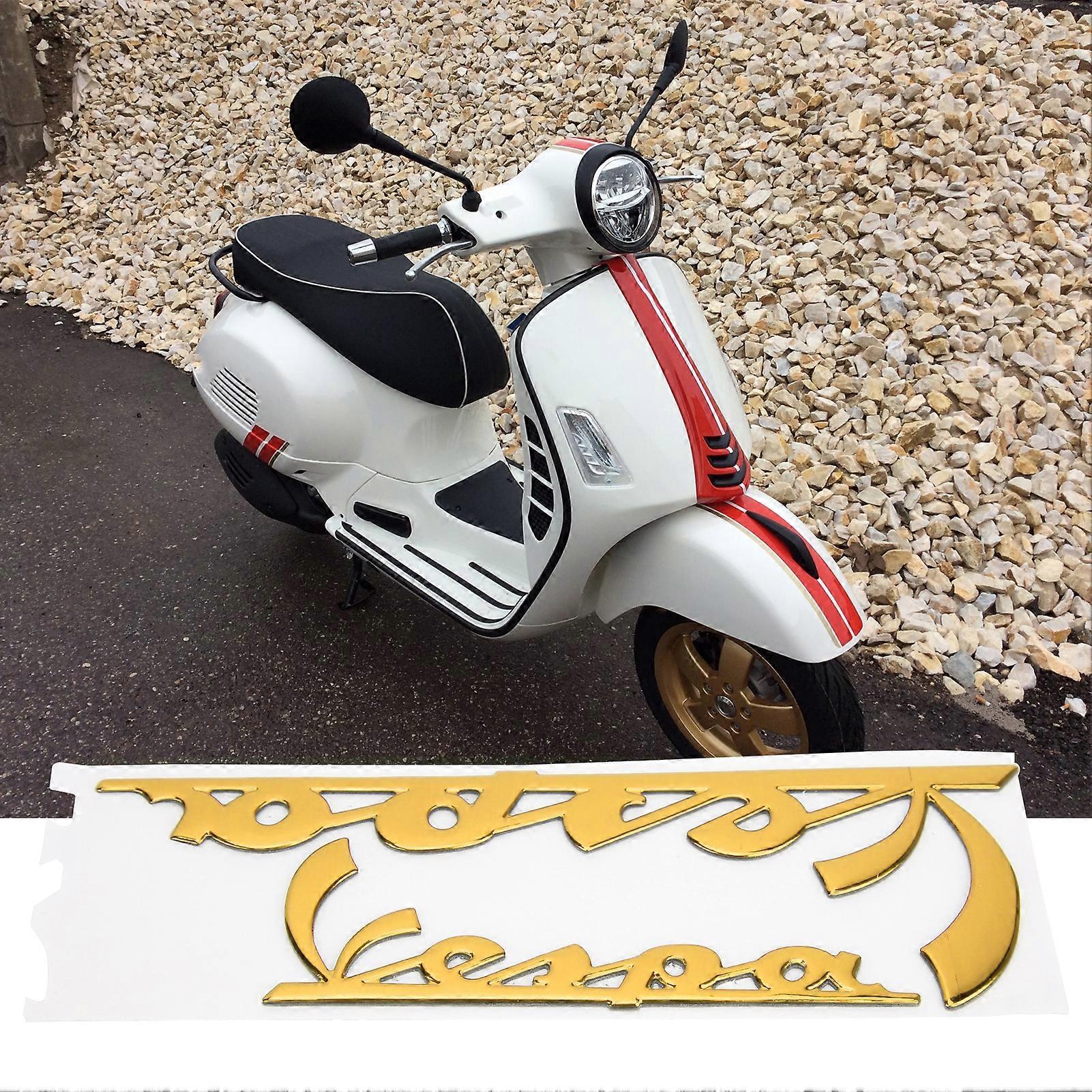 Emblem Sticker 3-Dimensional Decal for Vespa GTS300 LX125 LX150 IE ...