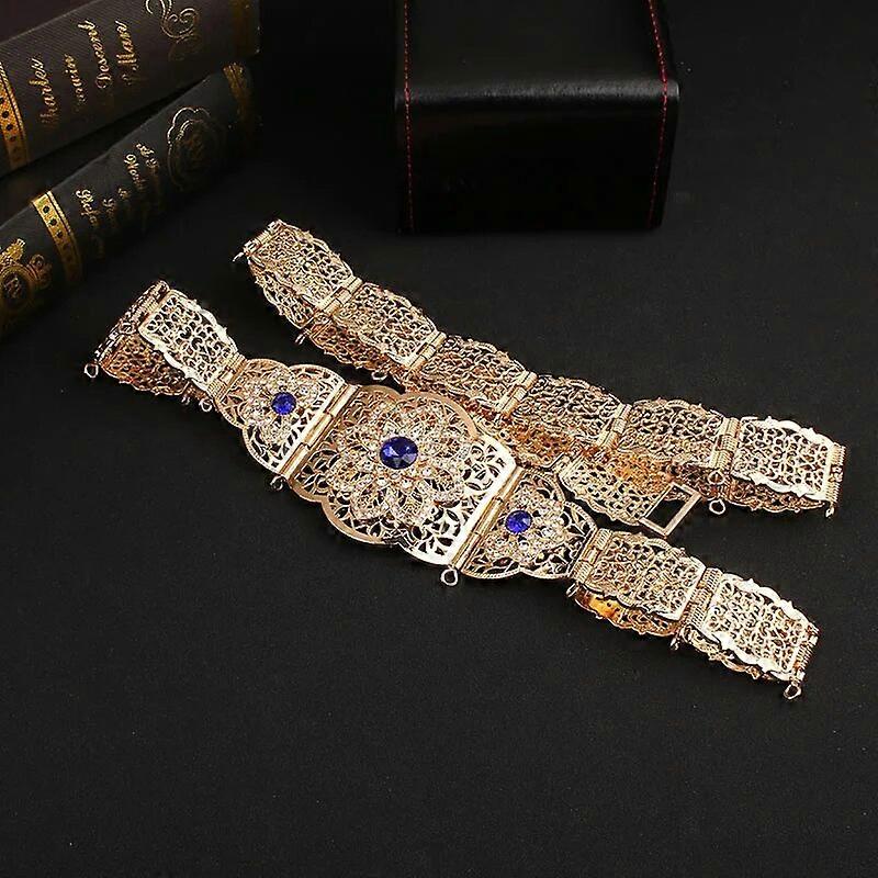 Moroccan Ladies Metal Waist Chain French Wedding Bridal Waist Chain ...