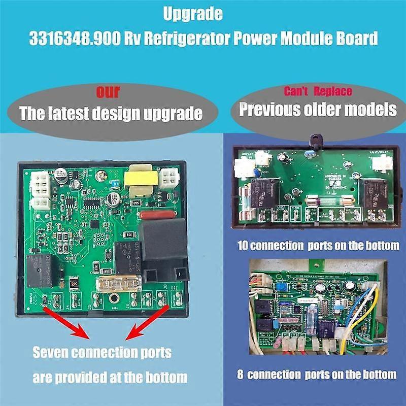 3316348.900 RV Refrigerator Power Module Board, Fridge Circuit/Control ...